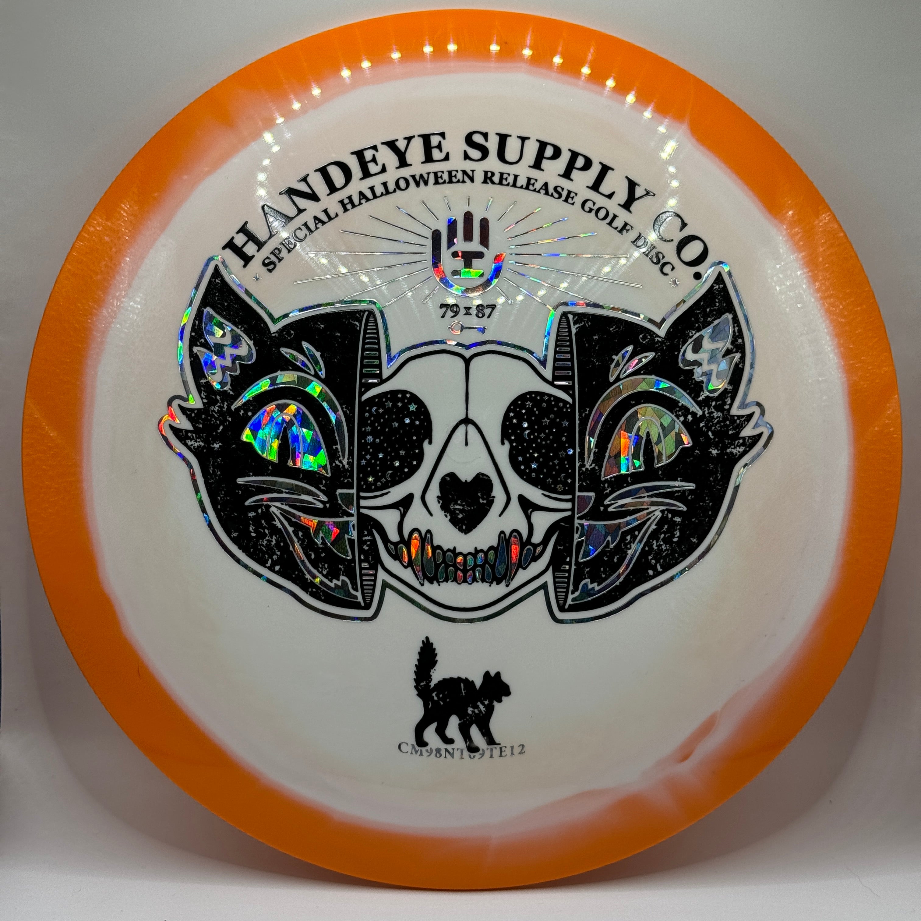 Dynamic Discs Fuzion Orbit Enforcer 169g White/Orange 2024 Special Edi ...